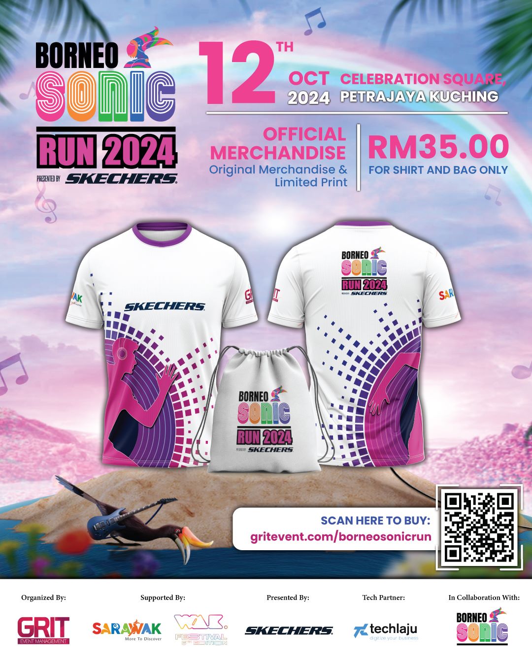 Borneo Sonic Run 2024 registration open | KUCHINGBORNEO