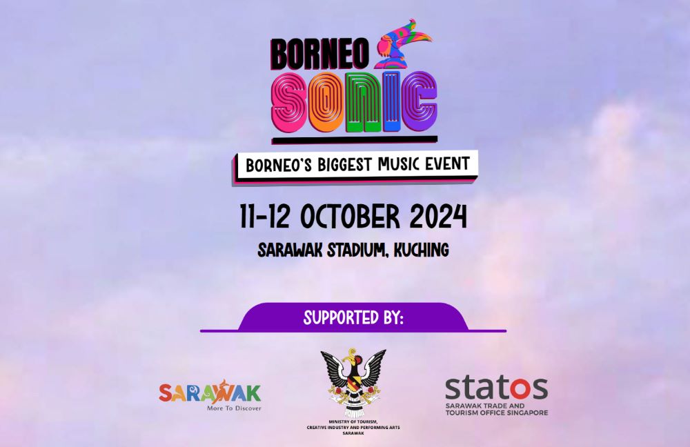 Major brands, including Sarawak government support Borneo Sonic Music Festival 2024 | KuchingBorneo